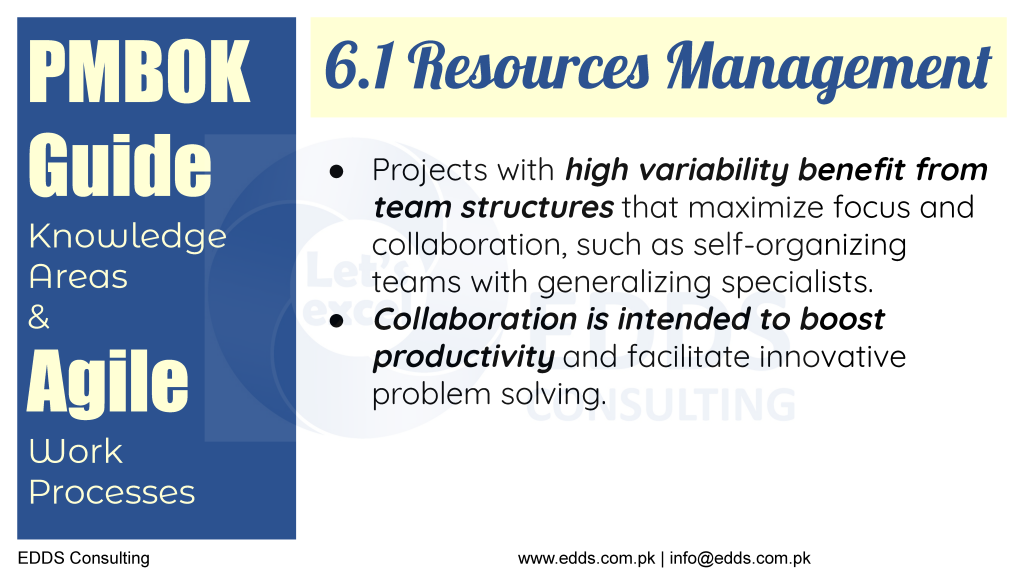 PMBOK Guide Knowledge Areas & AGILE work processes - Mapping - EDDS ...